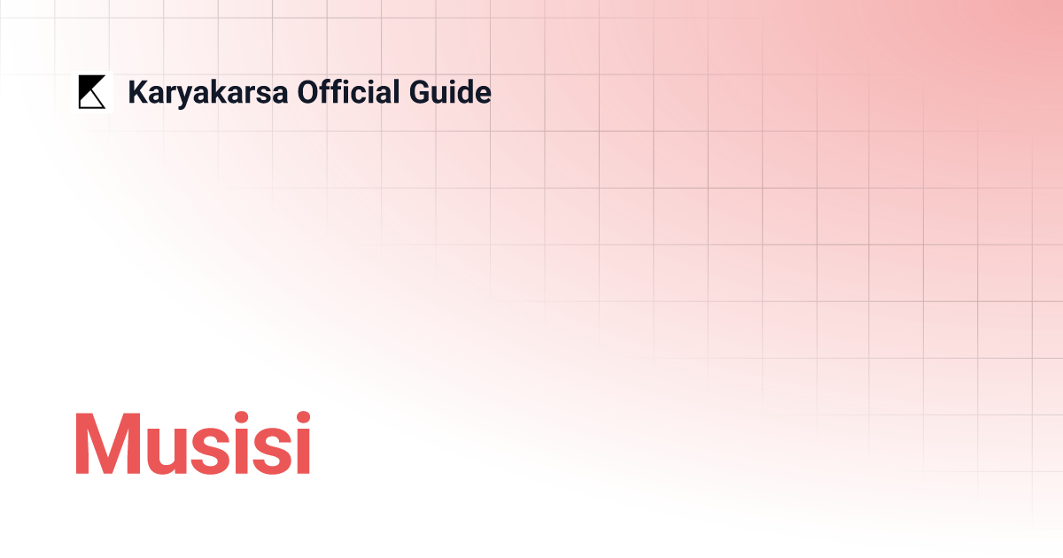 Musisi | Karyakarsa Official Guide